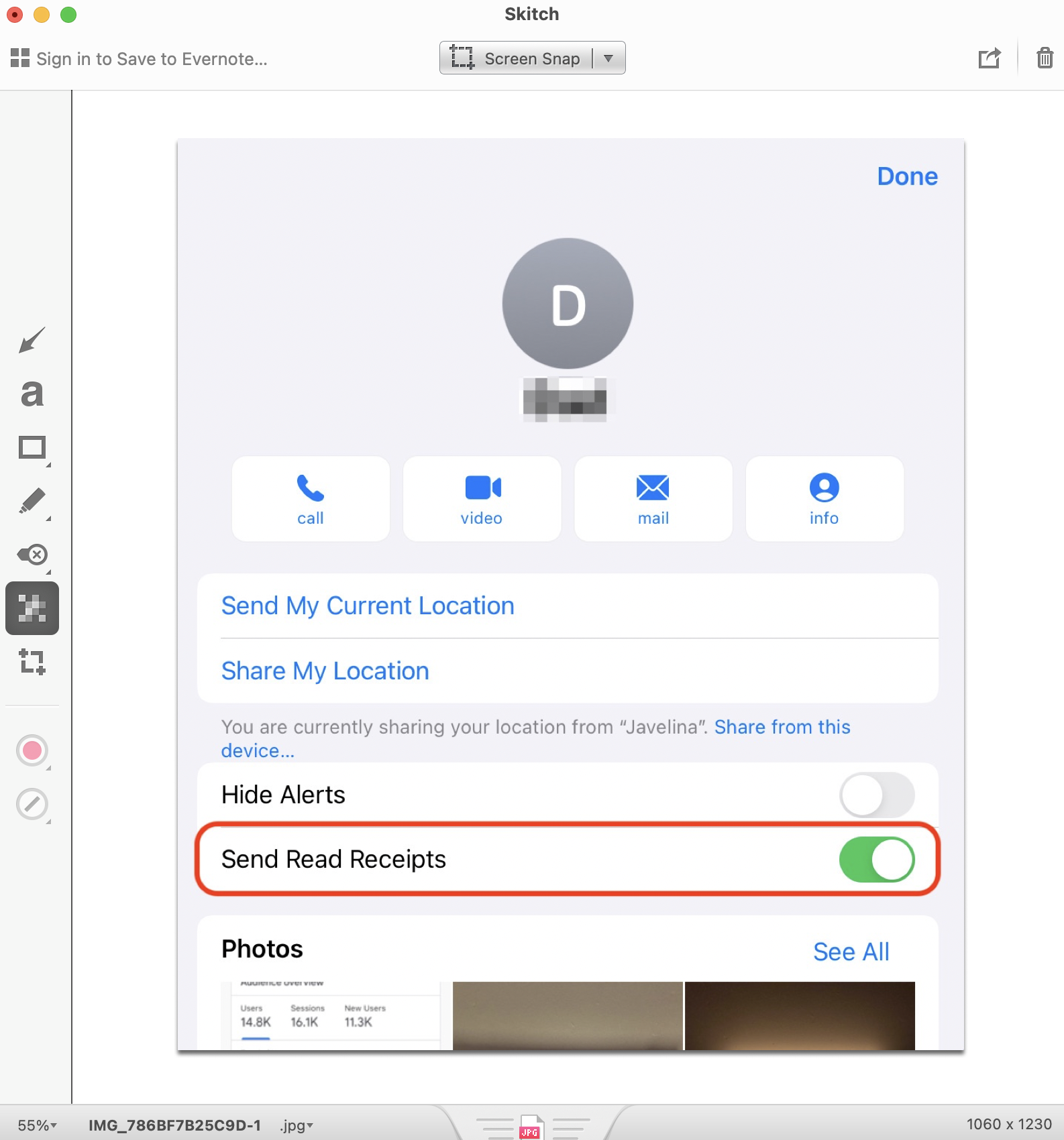 How to Blur Private Information in Screenshots | Macinstruct