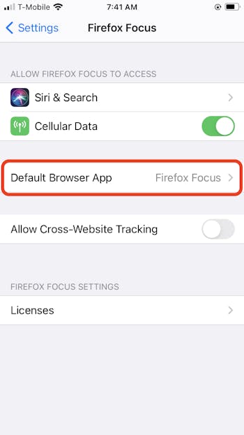 How to Change the Default Web Browser on iPhone | Macinstruct