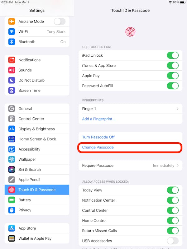 How to Change the Passcode on Your iPad | Macinstruct