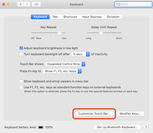 How to Customize Your Mac's Touch Bar | Macinstruct How to Customize Your Mac's Touch Bar | Macinstruct
