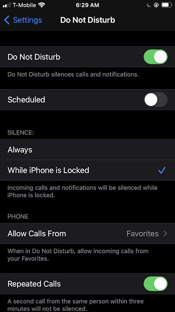 How to Use Do Not Disturb on Your iPhone | Macinstruct
