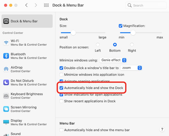 How to Hide the Dock on Your Mac | Macinstruct