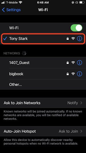 How to Find Your iPhone's IP Address | Macinstruct