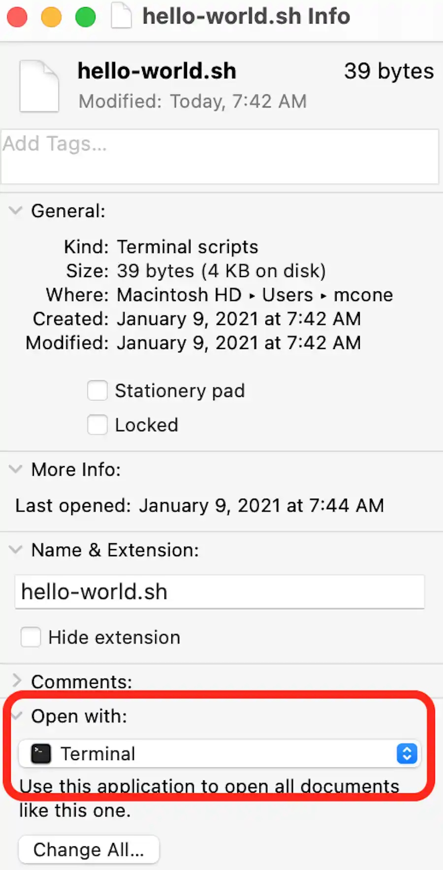 How To Make A Bash Script Executable On A Mac Macinstruct 7423