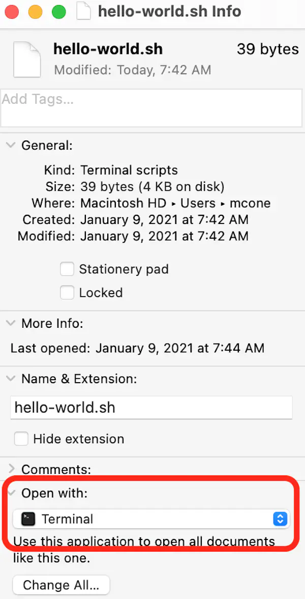 How To Make A Bash Script Executable On A Mac Macinstruct 5016
