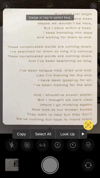 How to Scan Text Using Your iPhone's Camera | Macinstruct