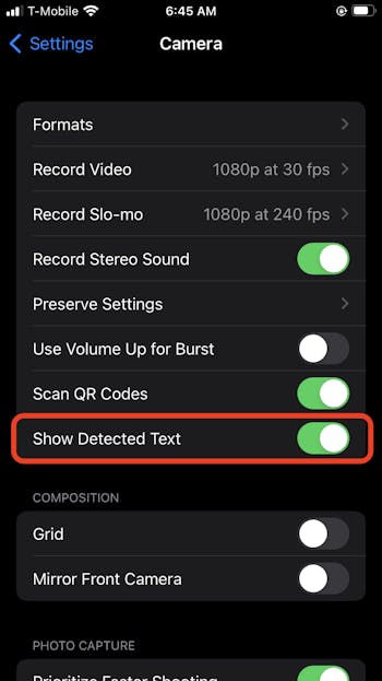 How to Scan Text Using Your iPhone's Camera | Macinstruct