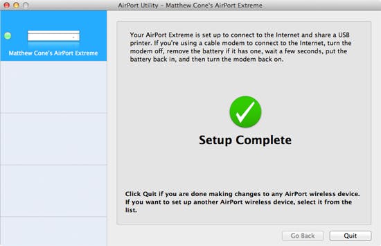 How to Set Up the AirPort Extreme | Macinstruct