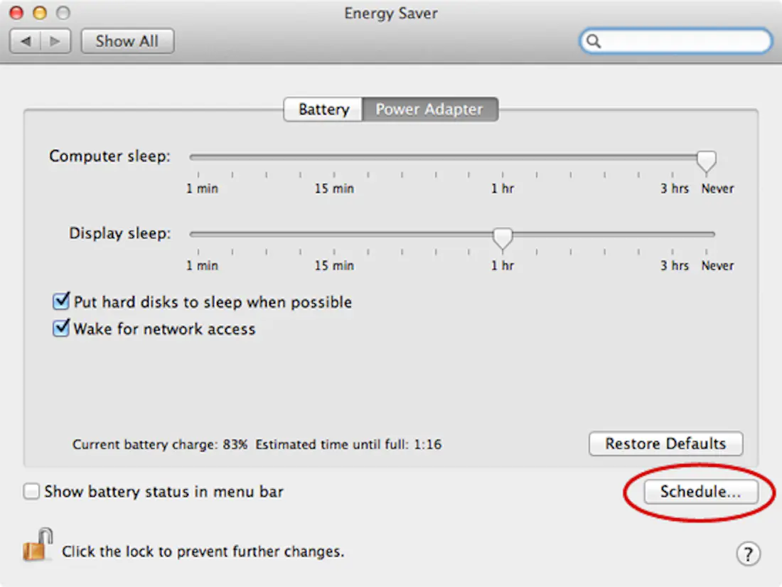 Schedule Your Mac to Automatically Sleep | Macinstruct