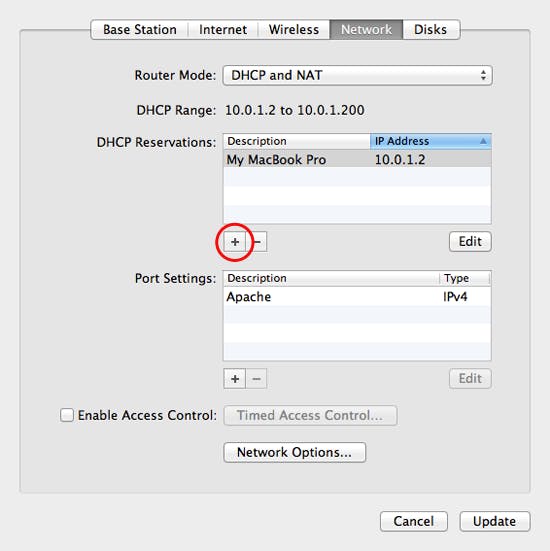 Setting DHCP Reservations on Your AirPort | Macinstruct