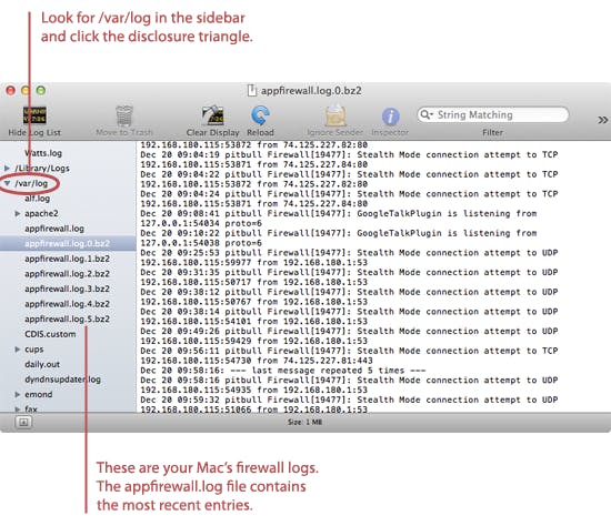 How to Monitor Your Mac's Firewall Logs | Macinstruct