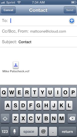 How to Share an iPhone Contact with a Friend | Macinstruct