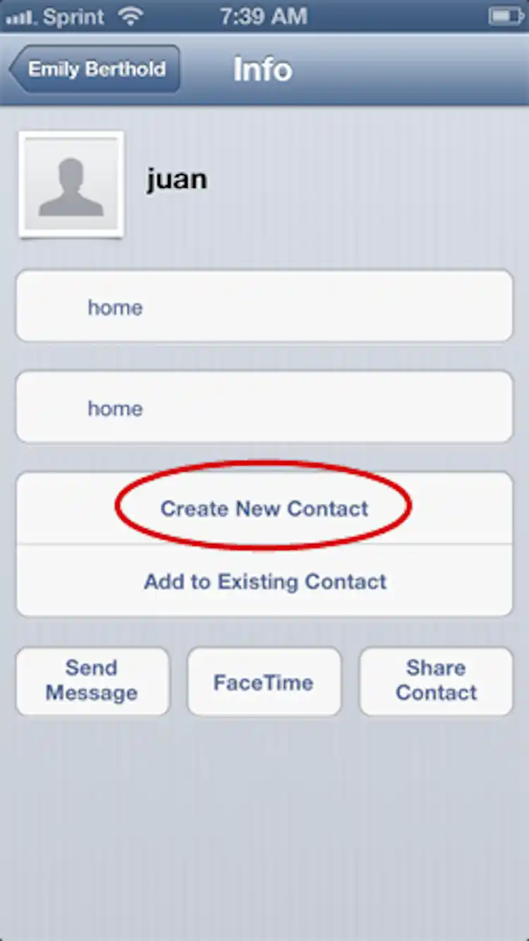 How to Share an iPhone Contact with a Friend | Macinstruct
