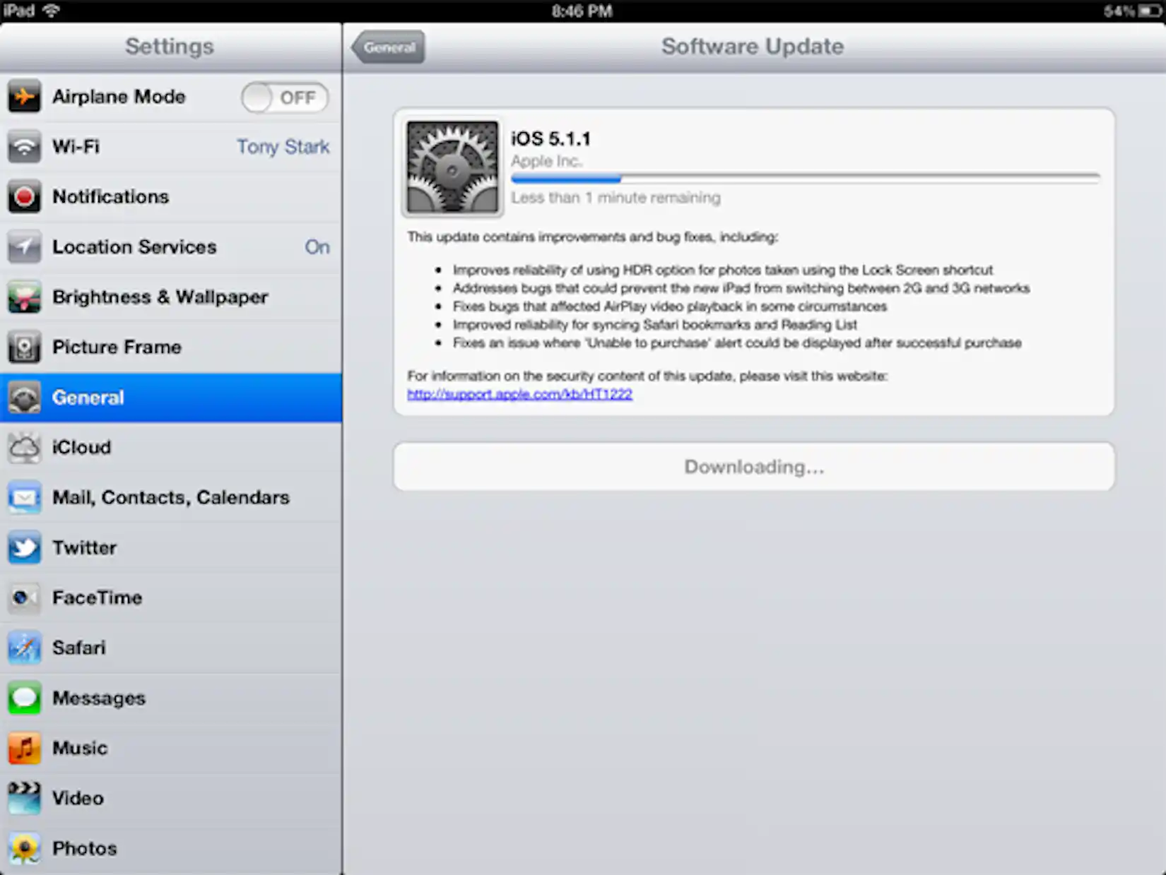 How to Update Your iPad's Software | Macinstruct