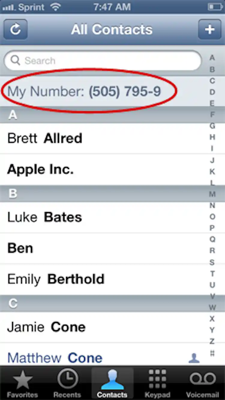 How to Find Your iPhone's Phone Number | Macinstruct