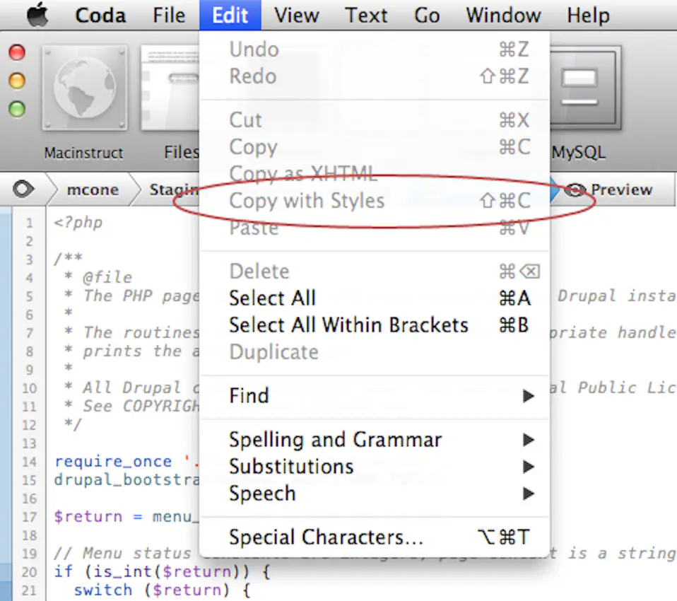 Create a Keyboard Shortcut for any Menu Item | Macinstruct