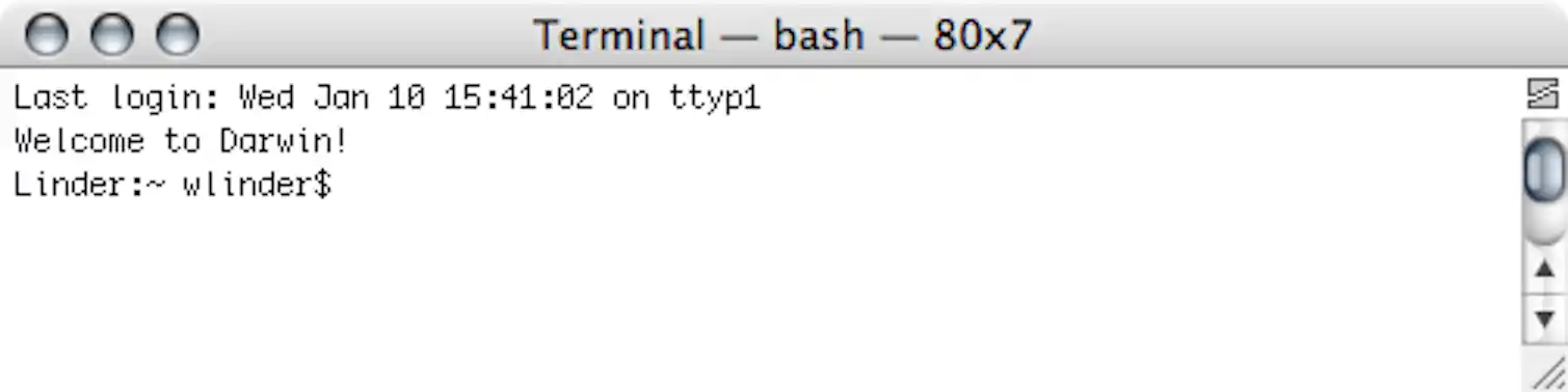 Introduction to the OS X Terminal Application | Macinstruct