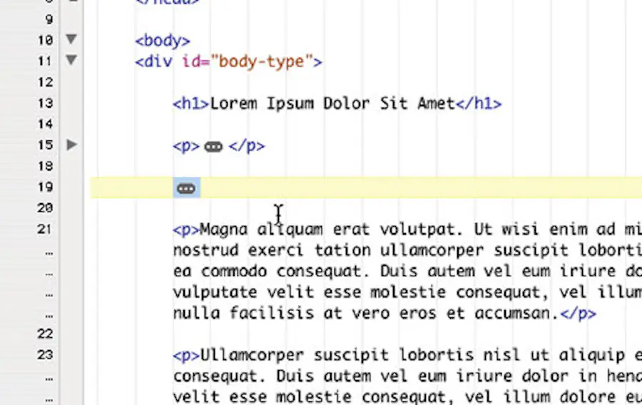 BBEdit’s Code Folding Cleans Your Work Space | Macinstruct