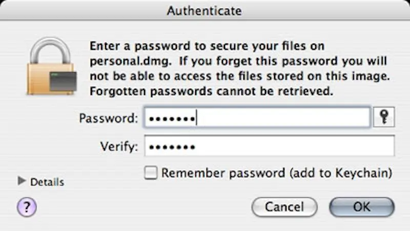 Make an Encrypted Disk Image to Secure Files | Macinstruct