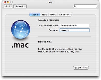 How to Use .Mac | Macinstruct