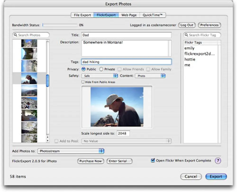 Free Flickr Apps For Your Mac | Macinstruct