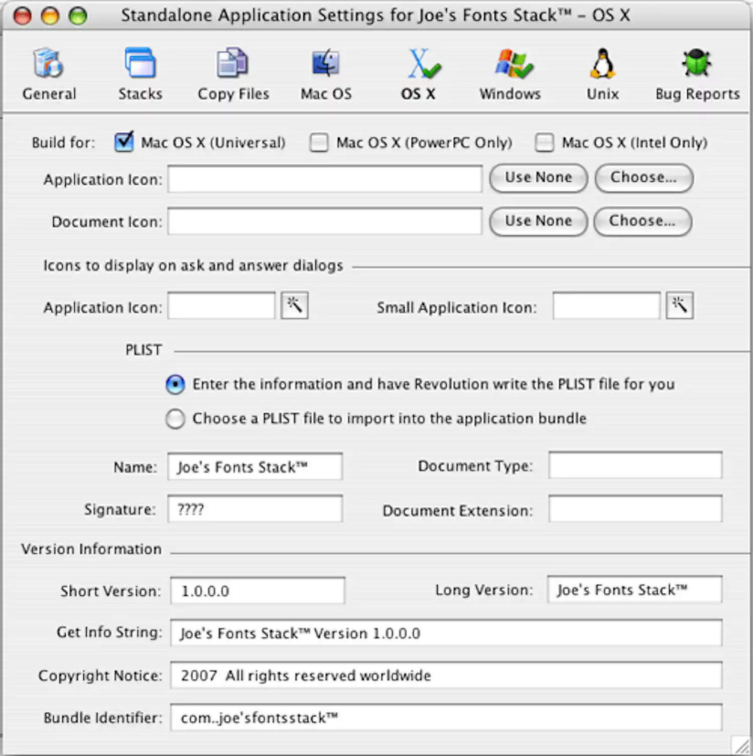 Converting HyperCard Stacks to Standalone Apps Using Revolution ...