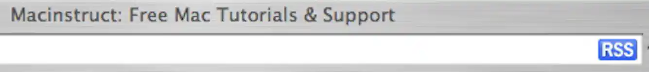 How to Use RSS | Macinstruct