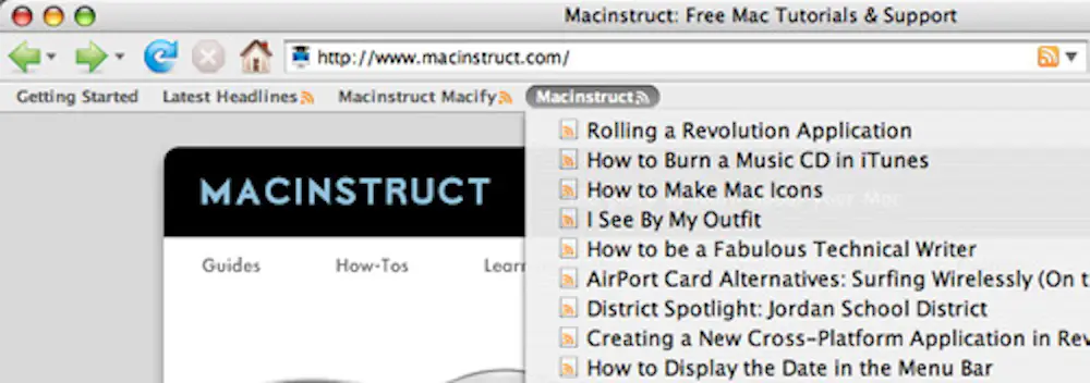 How to Use RSS | Macinstruct