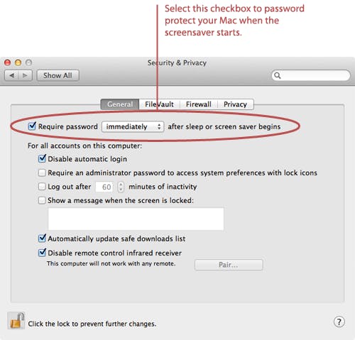 How to Password Protect Your Mac | Macinstruct