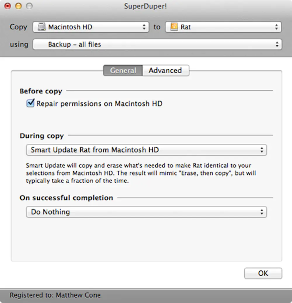 How to Update a SuperDuper! Backup | Macinstruct