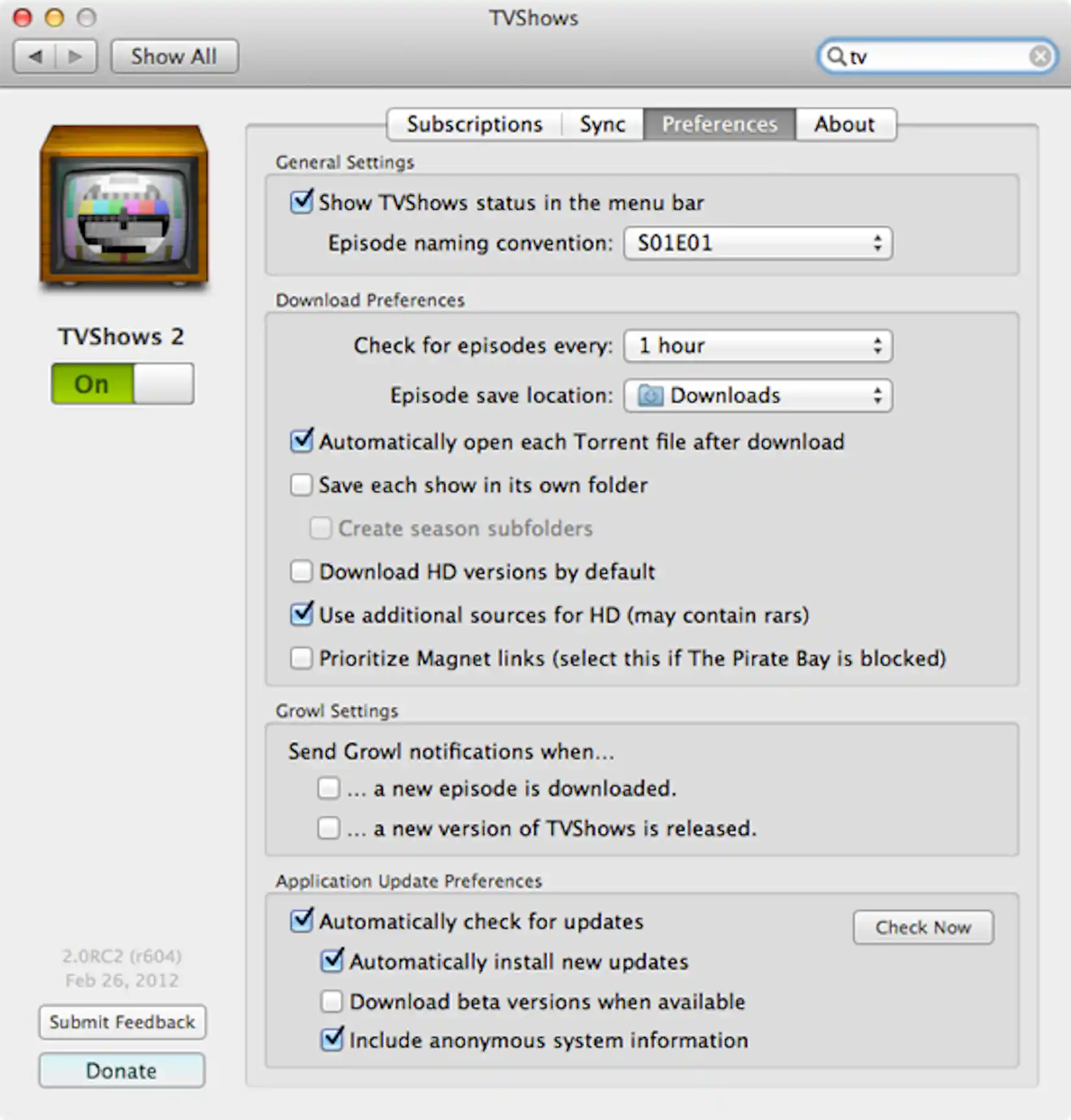Automatically Download TV Shows to Your Mac | Macinstruct
